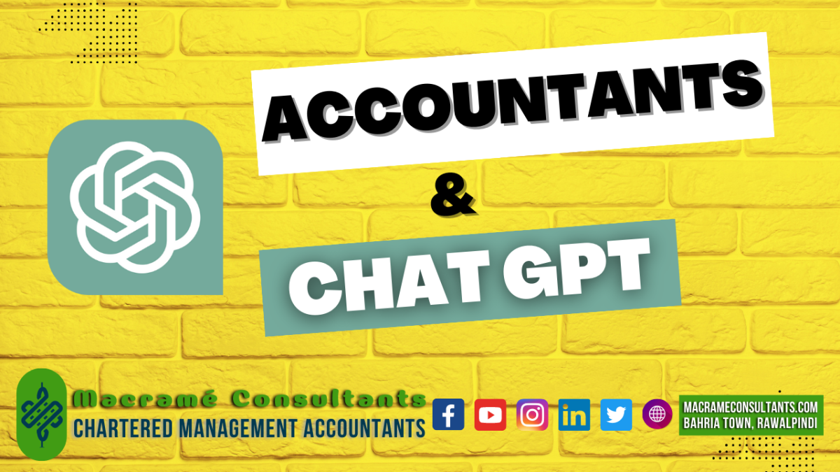 Accountants and ChatGPT - Macramé Consultants